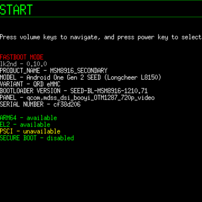 lk2nd/Lk1st - postmarketOS